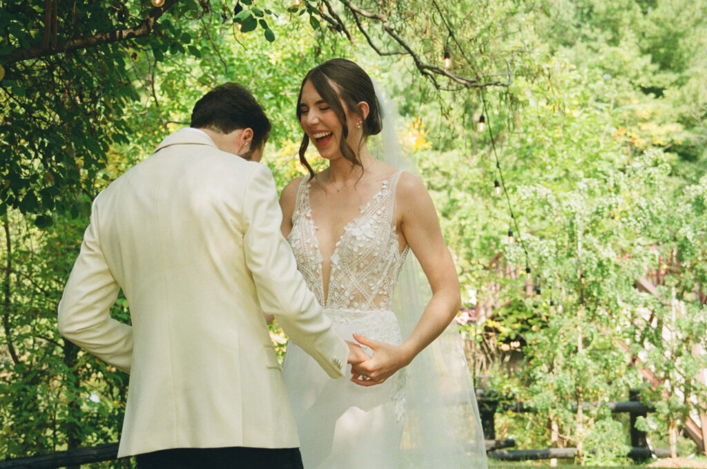 Kurtz Orchards Wedding Dining Alfresco in a Pear Orchard - Sonia V ...